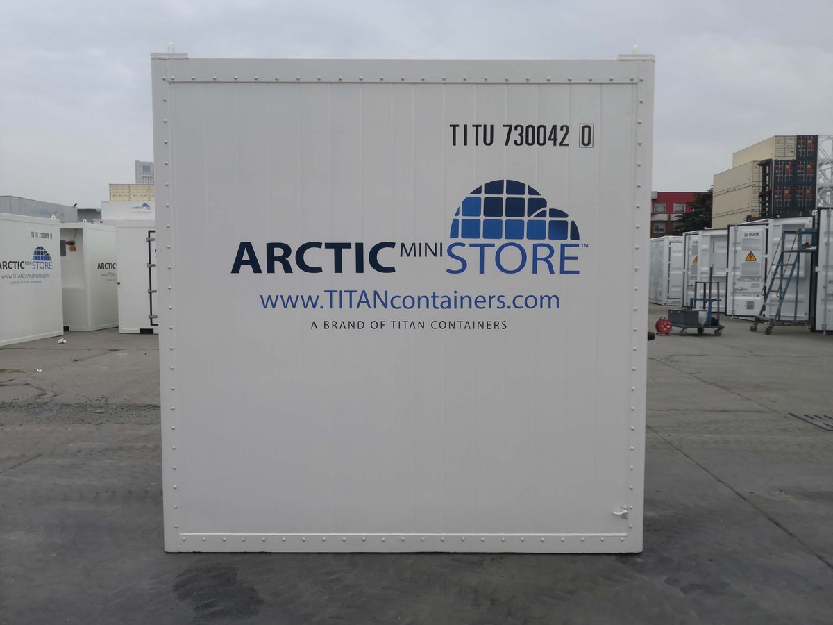 Portable 8ft Cold Storage Container | Rent or Buy | ArcticMiniStore